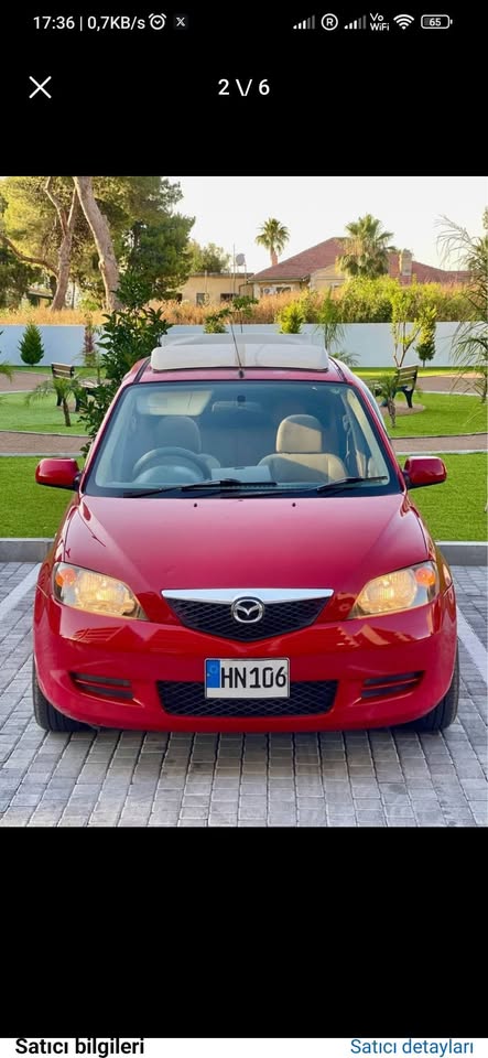 Sahibinden Satılık Sun Roof'lu Mazda Demio 2003 - Sahibinden Araba Kıbrıs